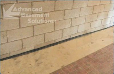 Learn about Interior French Drains - Advanced Basement Solutions